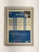 1984 Fleer Don Mattingly Yankees First Base baseball card. Condition as ...
