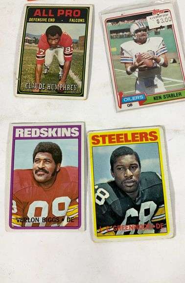 Vintage Football cards. 1970 Topps and various years - Hash Auctions