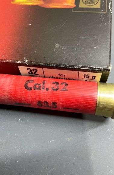 Rottweil 32 cal shotgun shells 2 packs of 10 - Hash Auctions