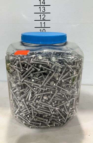 Container of screws. - Hash Auctions