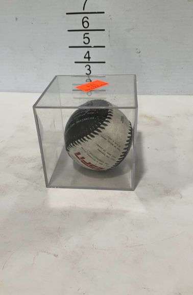 ESPN ball in case. - Hash Auctions