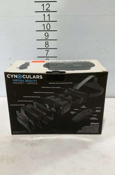 Virtual reality Cynoculars headset and remote. - Hash Auctions