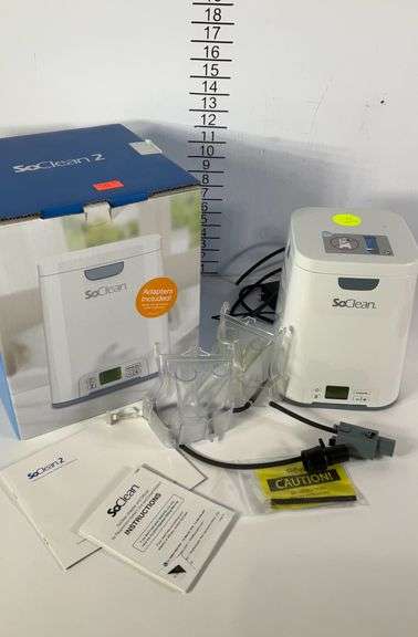 So clean. CPAP sanitizer machine. Powers up. - Hash Auctions