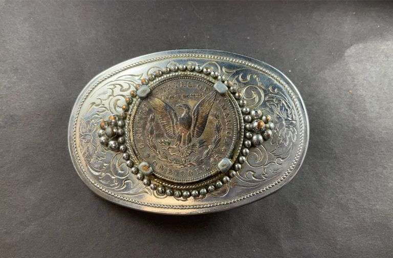 Morgan Dollar Belt Buckle - Hash Auctions