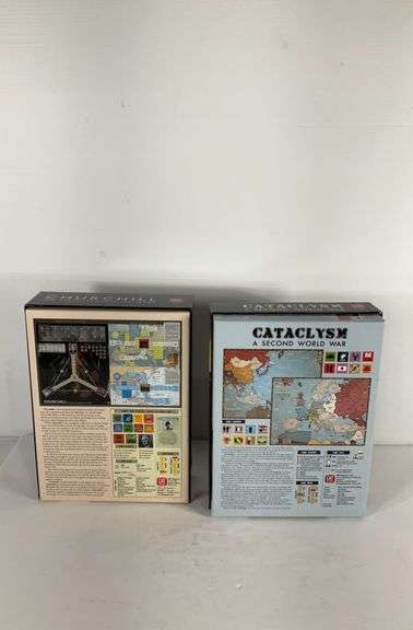 GMT Games Churchill and Cataclysm. - Hash Auctions