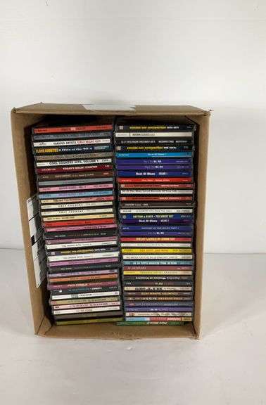 Over 50 different cds. Including Todays Best Country, Best of the Blues ...