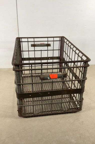 Metal wire crate - Hash Auctions