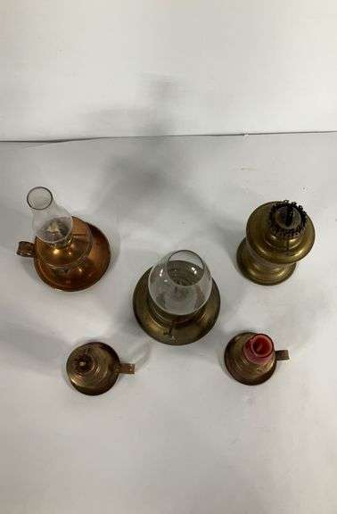 Miniature oil lamps. - Hash Auctions