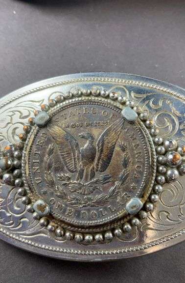 Morgan Dollar Belt Buckle - Hash Auctions