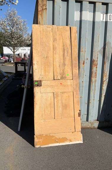 Primitive Wood House Door, 32x81” loose at top buy to reclaim here ...