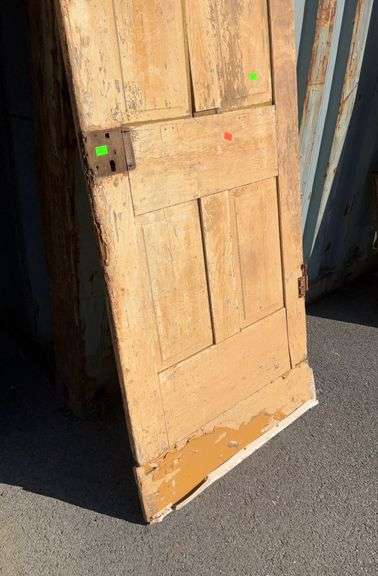 Primitive Wood House Door, 32x81” loose at top buy to reclaim here ...