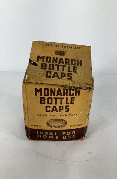 Monarch bottle caps. - Hash Auctions
