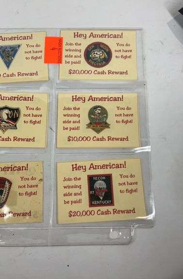 Vintage Vietnam war north Vietnamese propaganda cards - Hash Auctions