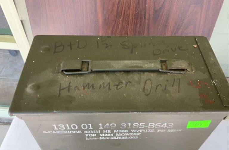 Ammo box, for mortar, 11x16x6 - Hash Auctions