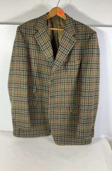 Men’s jacket size 42 regular. Donegal Mist. Handwoven. 60% pure wool ...