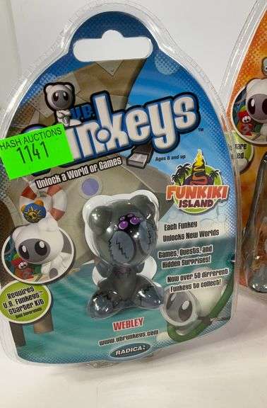 3 Funkeys. Manufacture sealed. - Hash Auctions