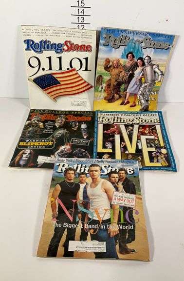 Rolling Stones magazines. - Hash Auctions