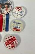 President Clinton campaign buttons. - Hash Auctions