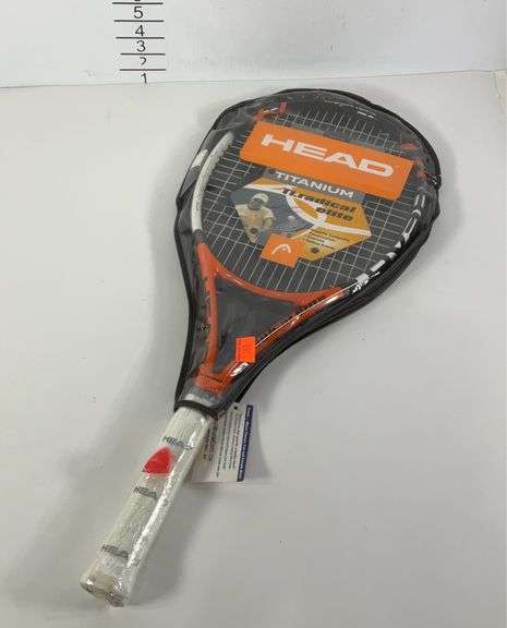 Head titanium tennis racket. Tags attached. - Hash Auctions