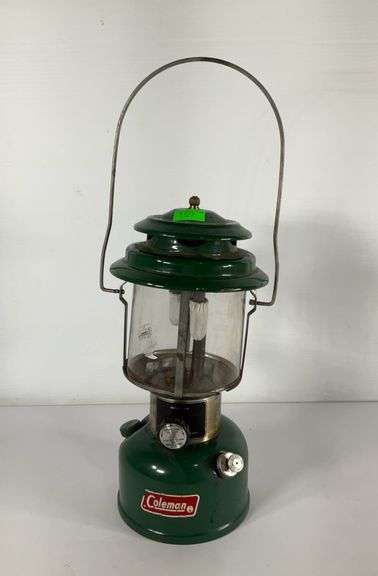 Coleman double mantle lantern. - Hash Auctions