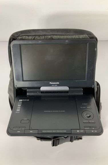 Panasonic portable dvd/cd player in carrying case. - Hash Auctions