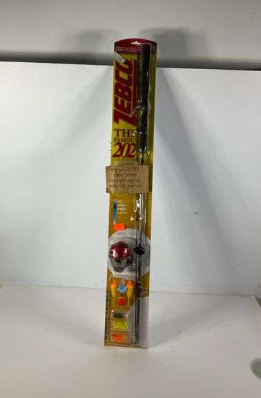 Zebco the famous 202 fishing rod. Manufacturer sealed. - Hash Auctions
