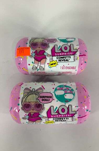 Two L.O.L surprise dolls. Factory sealed. - Hash Auctions
