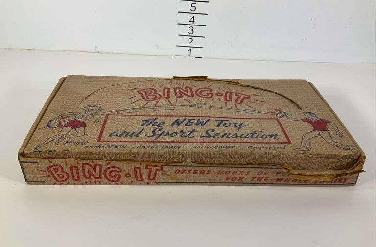 Vintage game in original box. Bing it - Hash Auctions