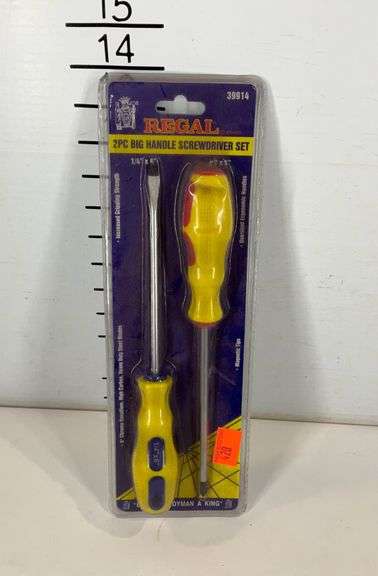 Regal 2pc big handle screwdriver set - Hash Auctions