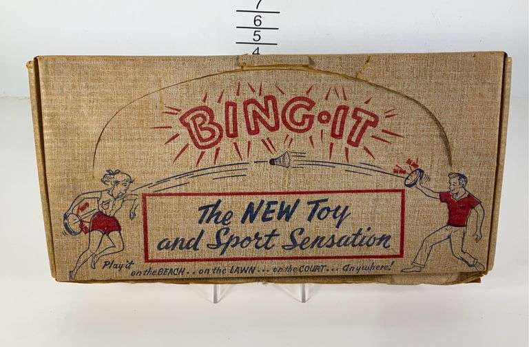 Vintage game in original box. Bing it - Hash Auctions