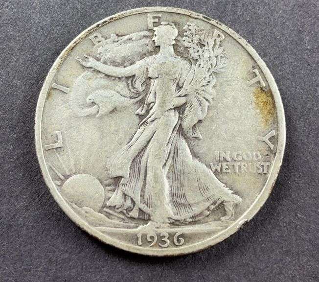 1936-S Walking Liberty Half Dollar - Hash Auctions
