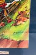 Framed print, Gary Patterson, First Flake, 12.5x16.5 - Hash Auctions