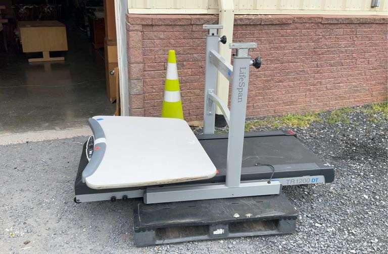 Pallet lot: Life Span treadmill desk - Hash Auctions