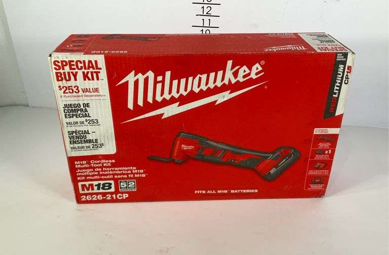 Milwaukee M18 multi-tool kit. - Hash Auctions