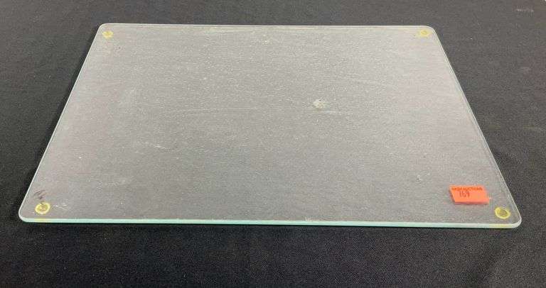 Textured glass cutting board, 18x14” - Hash Auctions