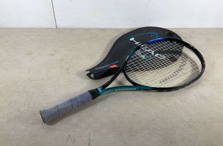 Head Widebody Dominion Comp tennis racket with cover - Hash Auctions