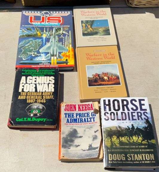Group of war books - Hash Auctions
