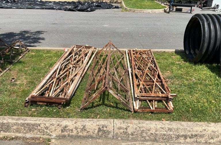 Iron Works Railing Lot, here in its rustic form is a nice group of 11 ...