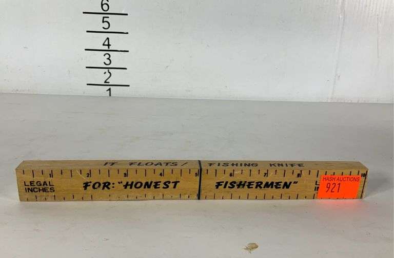 Ruler and fisherman knife for honest and dishonest measuring - Hash ...