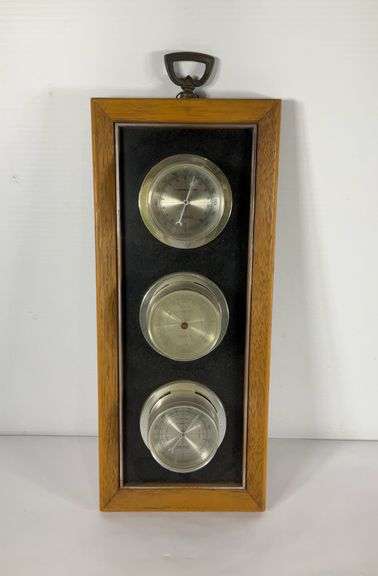Springfield thermometer, barometer, and humidity - Hash Auctions