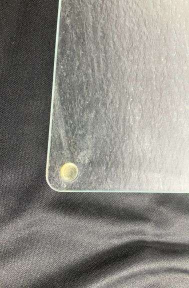 Textured glass cutting board, 18x14” - Hash Auctions
