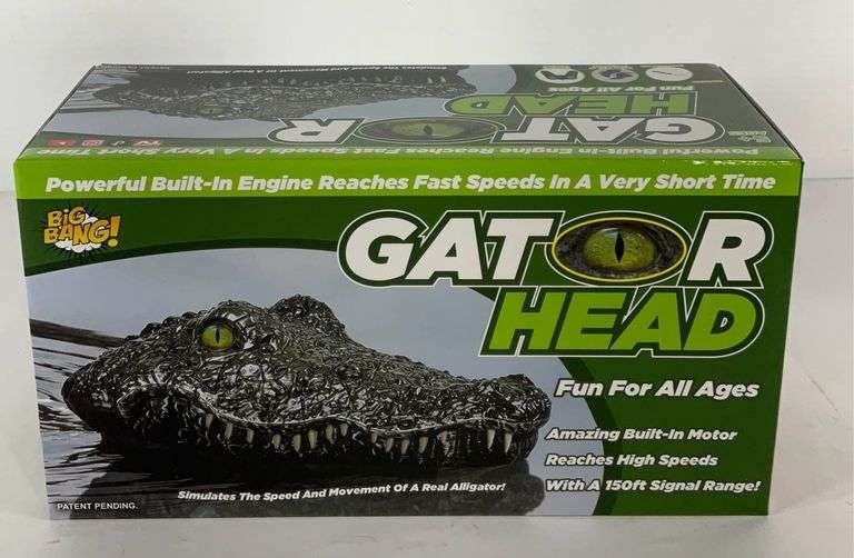 Big Bang gator head. - Hash Auctions
