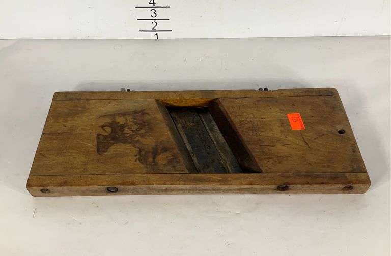 Vintage kraut cutter/slicer. - Hash Auctions