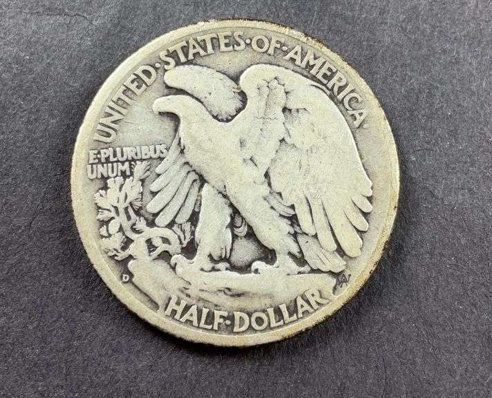 1936-D Walking Liberty Half Dollar - Hash Auctions