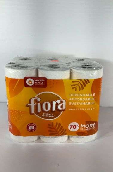 Fiora 6pk of paper towels. - Hash Auctions