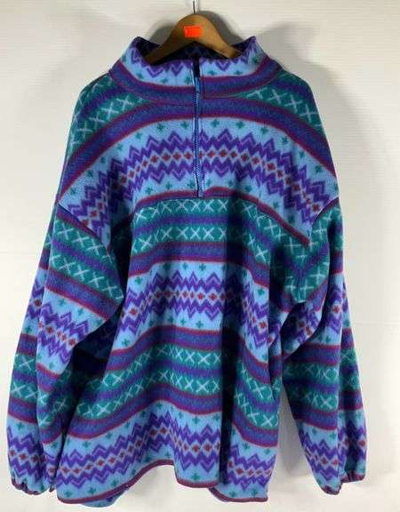 Vintage quarter zip pullover. Size unknown but looks to be 1X/2x - Hash ...