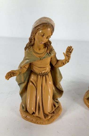 Depose Italy Mary and Joseph figures. Approximately 5-6in tall. - Hash ...