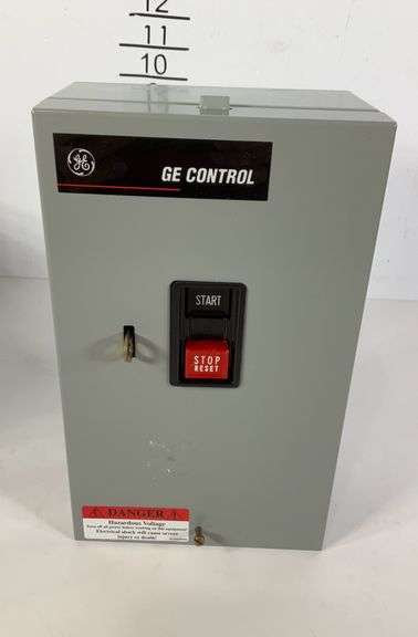 GE manual motor starter. - Hash Auctions