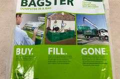 Waste Management Bagster dumpster in a bag - Hash Auctions