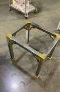 Set of 2 light metal nesting table frames. 25x17x22” / 21x17x19” - Hash ...